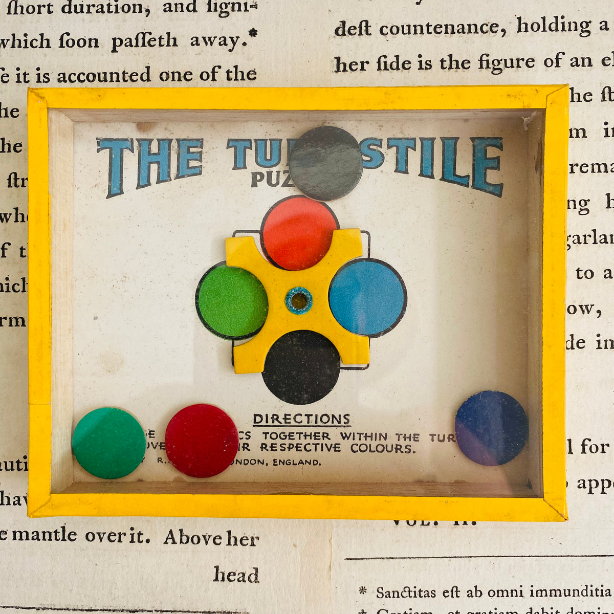 Antique Dexterity Puzzle – Blackbird Vintage Finds