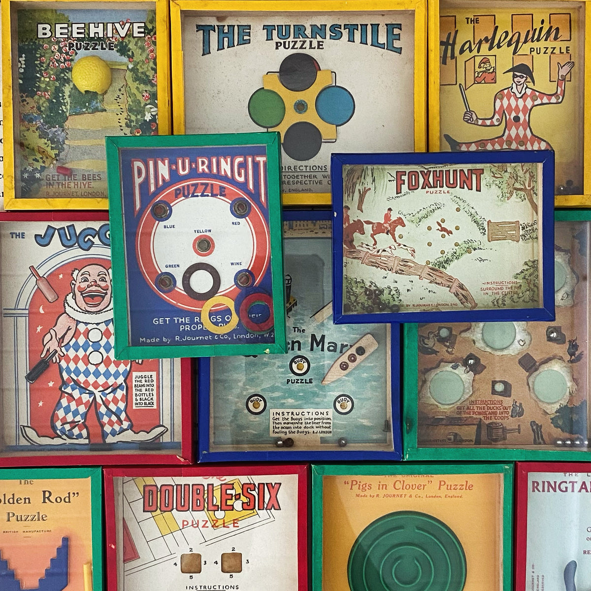 Antique Dexterity Puzzles – Blackbird Vintage Finds