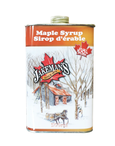 Jakeman's Maple Syrup Litho Tin 250ml – Blackbird Vintage Finds